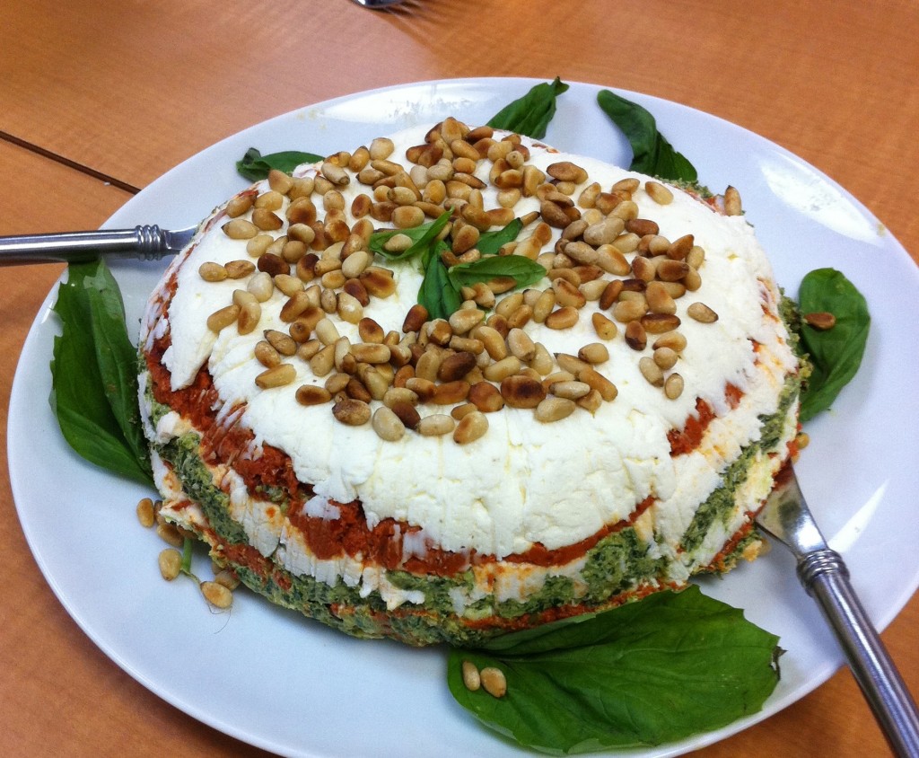 Torte Reform: Mediterranean Cheesecake at kitchenconservatory